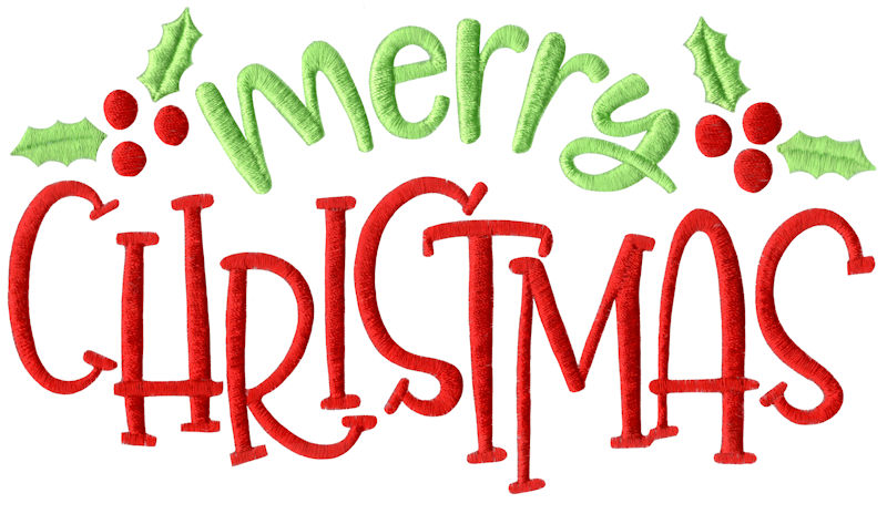 Christmas Sayings Six Embroidery Designs - Bunnycup Embroidery