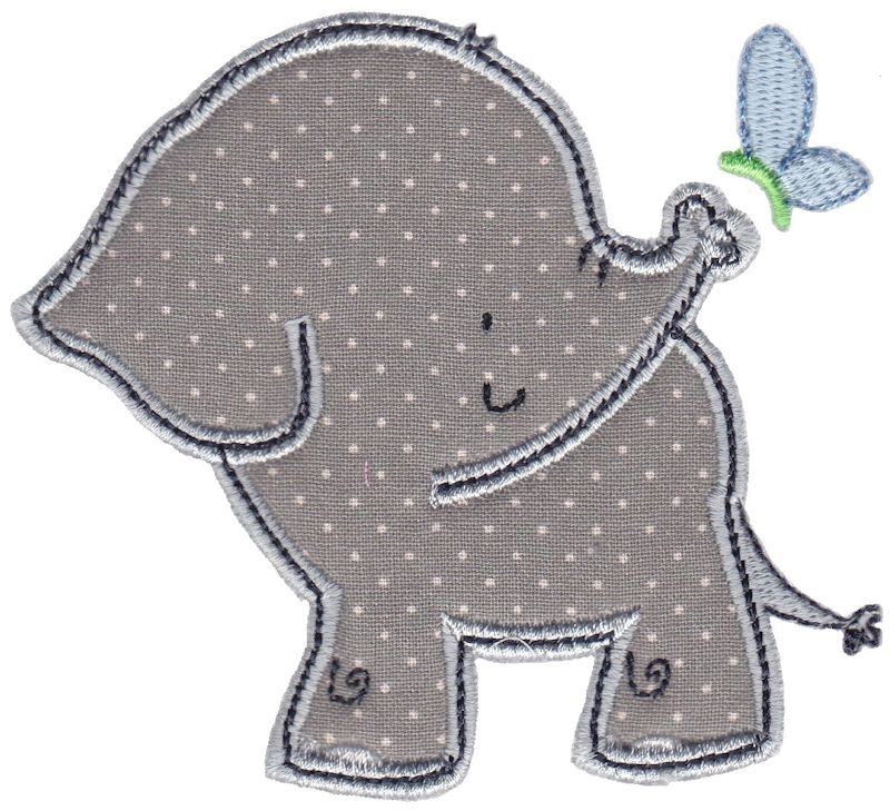 Elephants Applique Applique Embroidery Designs - Bunnycup Embroidery