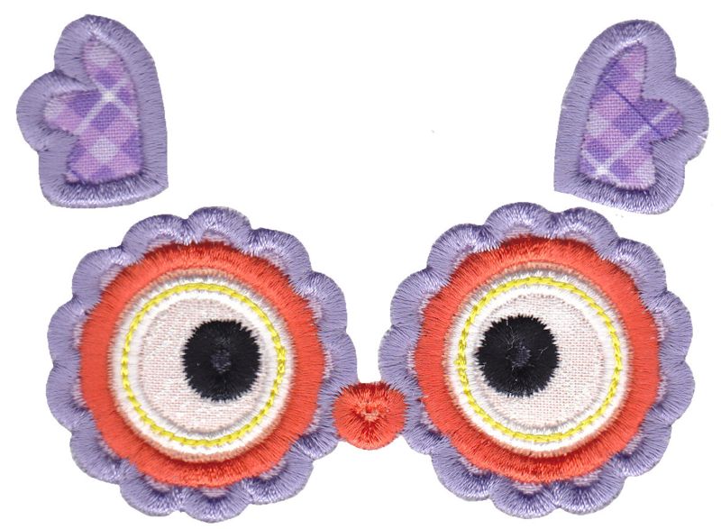Halloween Faces Applique Applique Embroidery Designs - Bunnycup Embroidery