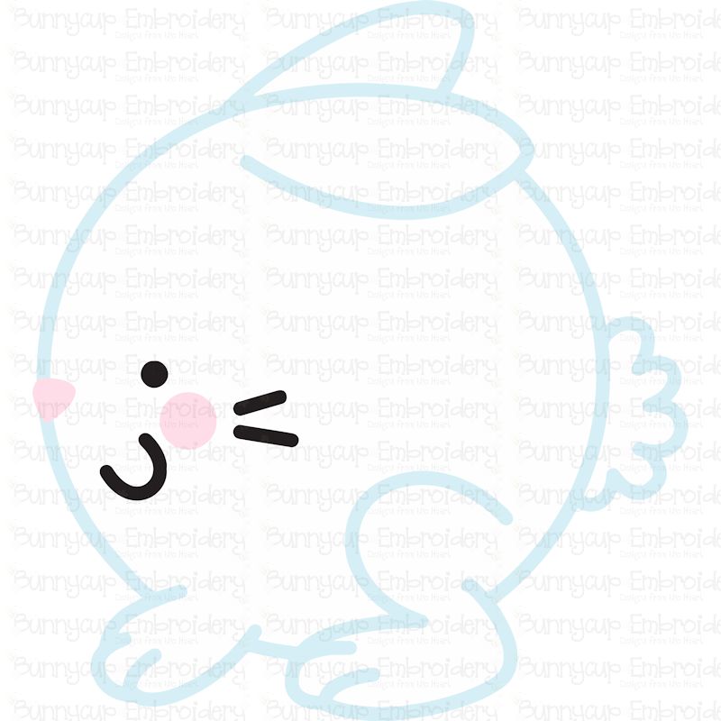 Round Animals SVG SVG Designs - Bunnycup Embroidery