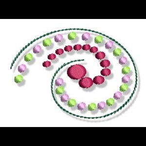 Machine Embroidery Designs | Lots of Dots | Bunnycup Embroidery